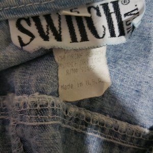 switch | Jeans | Vintage Switch Zip Front Overall Dresssize 5 | Poshmark